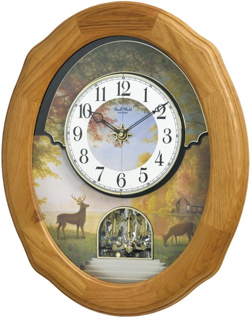 4MH429WU06 Joyful Sunset Magic Motion – Rhythm Clocks