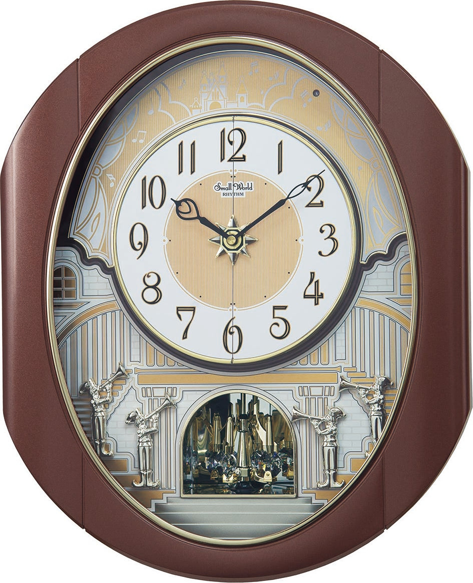 4MH439WU06 Golden Castle Magic Motion – Rhythm Clocks