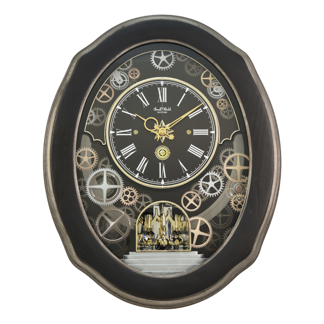 4MH448WU02 Time Works Magic Motion – Rhythm Clocks