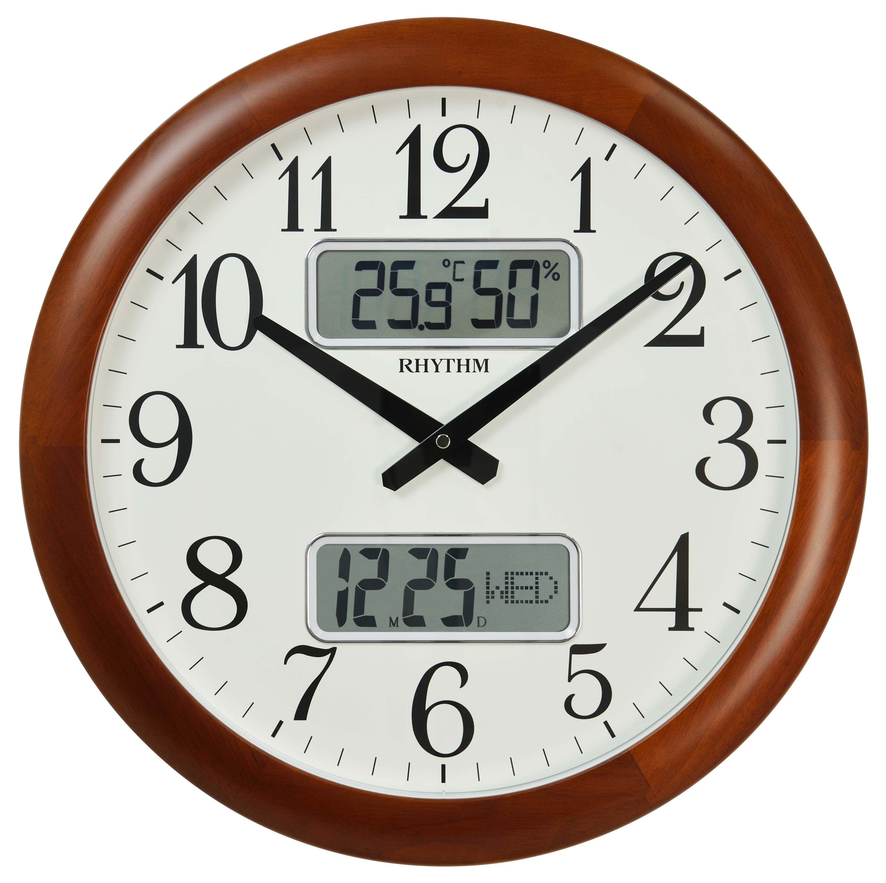 Wooden Clock - CFG901NR06 – Rhythm Clocks